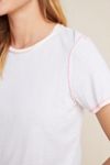 Michael Stars Contrast-Stitched Tee | Anthropologie