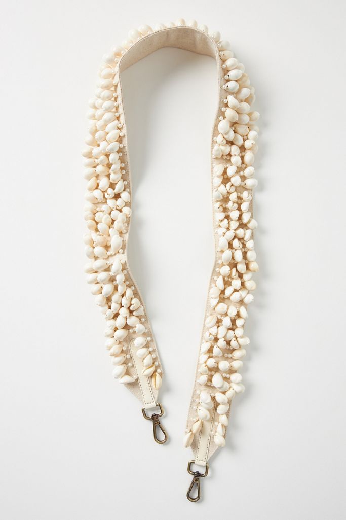 Shell-Embellished Bag Strap | Anthropologie