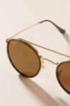 Ray-Ban Round Aviator Sunglasses | Anthropologie