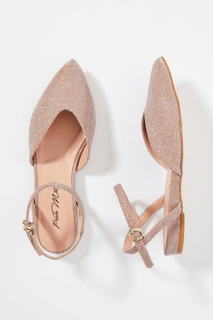 Paolo Mattei Metallic Flats | Anthropologie