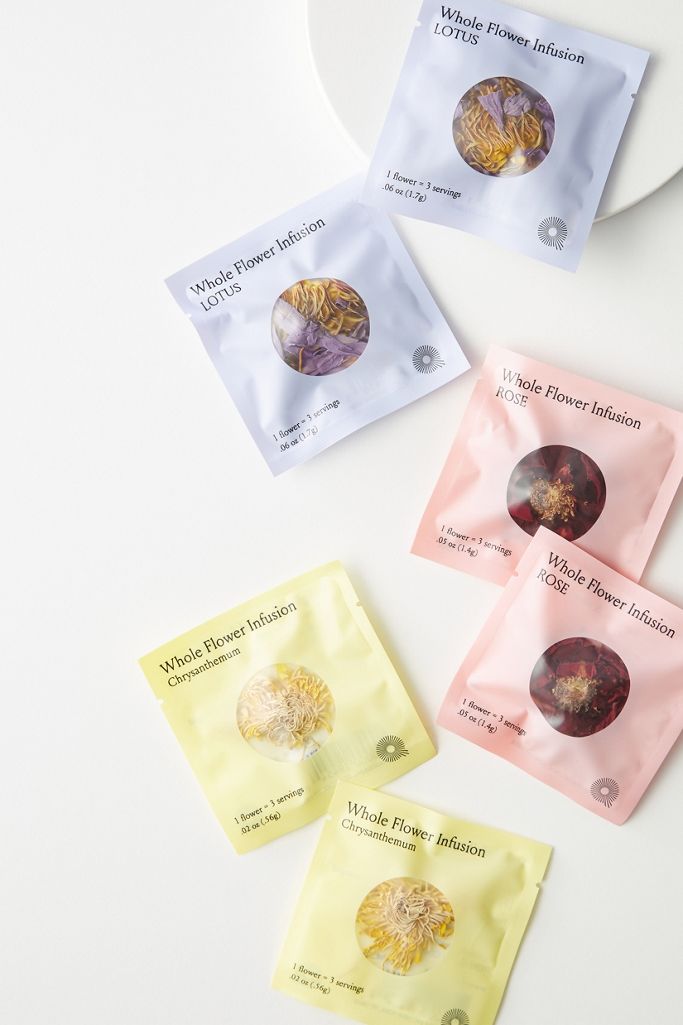 The Qi Floral Adaptogen Tea Collection | Anthropologie