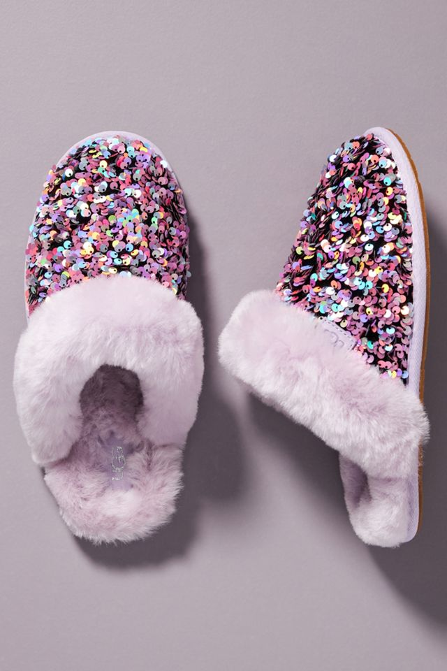 UGG Sequined Scuffette Slippers | Anthropologie