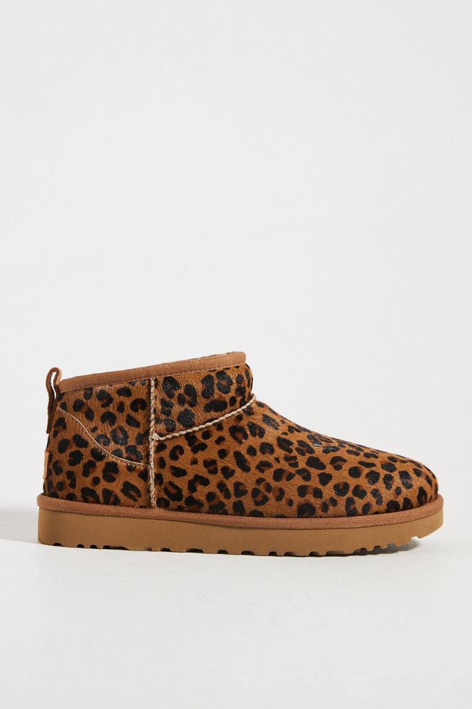 UGG Leopard Ultra Mini Boots | Anthropologie
