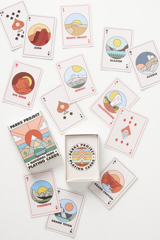 Parks Project National Parks Playing Cards | Anthropologie