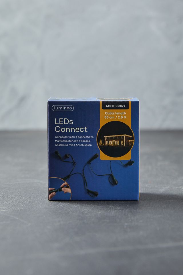 Plug-In Light Strand Connector, 4-Way | Anthropologie