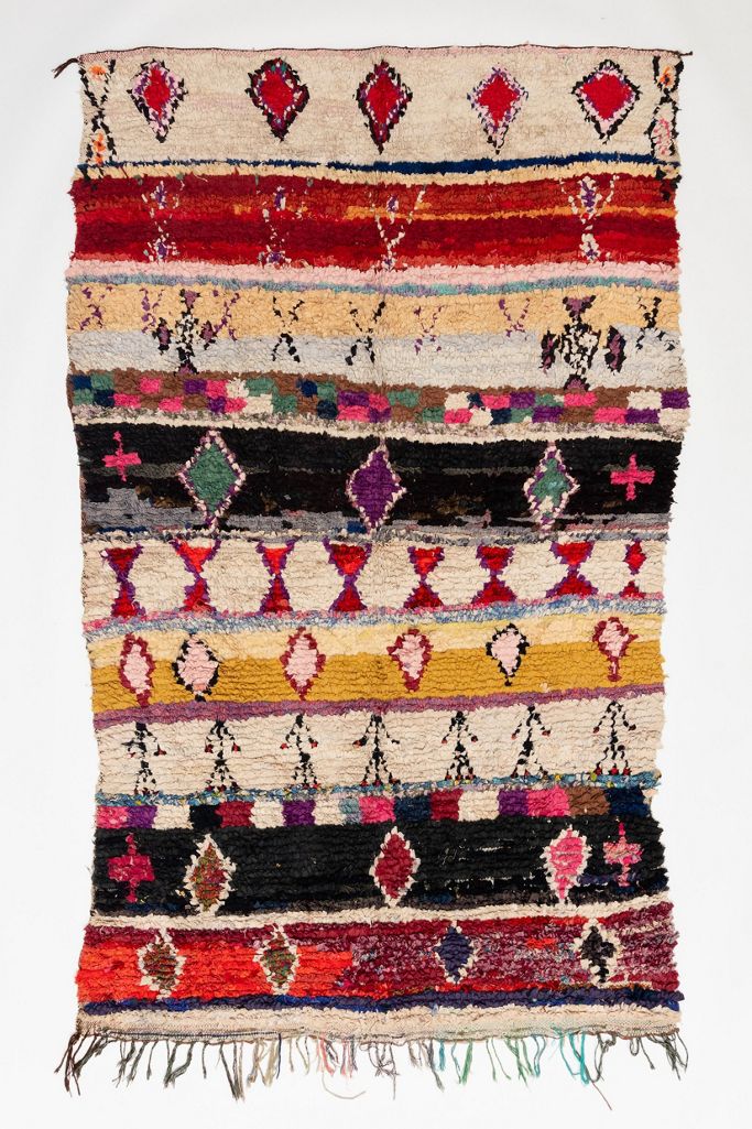 Soukie Modern Vintage Moroccan Ruby Rug | Anthropologie