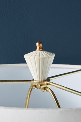 Ainsley Bone Lamp Finial | Anthropologie