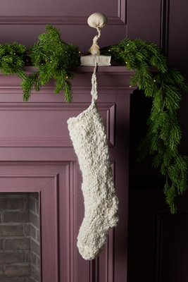 Chunk Knit Wool Stocking | Anthropologie
