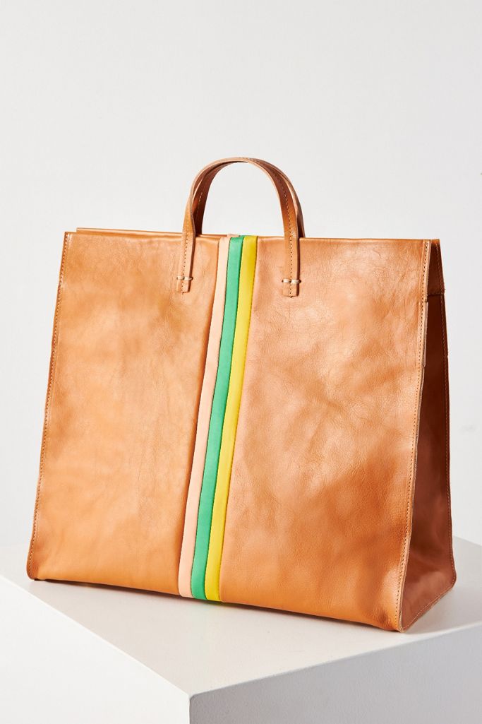 Clare V. Triple Stripe Tote Bag | Anthropologie