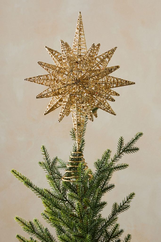 Moravian Star Tree Topper Template