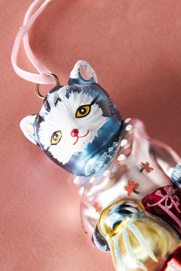 Nathalie Lete Dressy Cat Decoration | Anthropologie UK