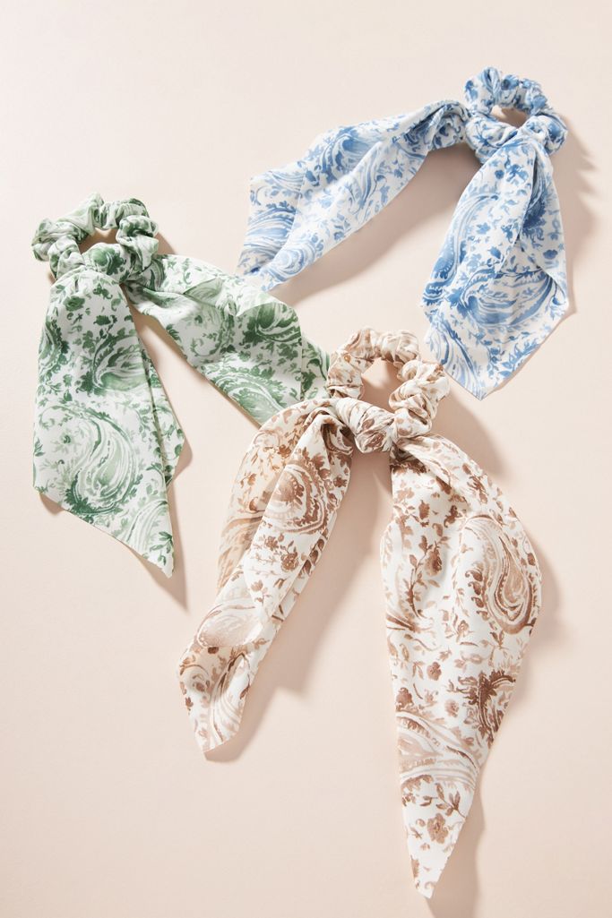 Paisley Hair Scarf Set | Anthropologie