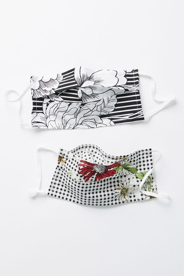 Amadi Ear Loop Reusable Face Masks, Set of 2 | Anthropologie