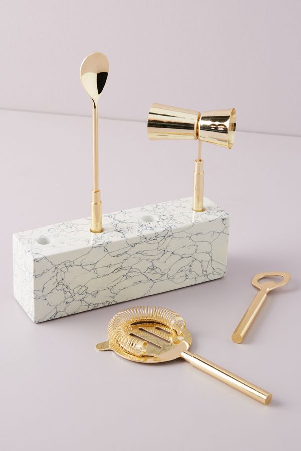 Set of 4 Tilly Bar Tools | Anthropologie UK