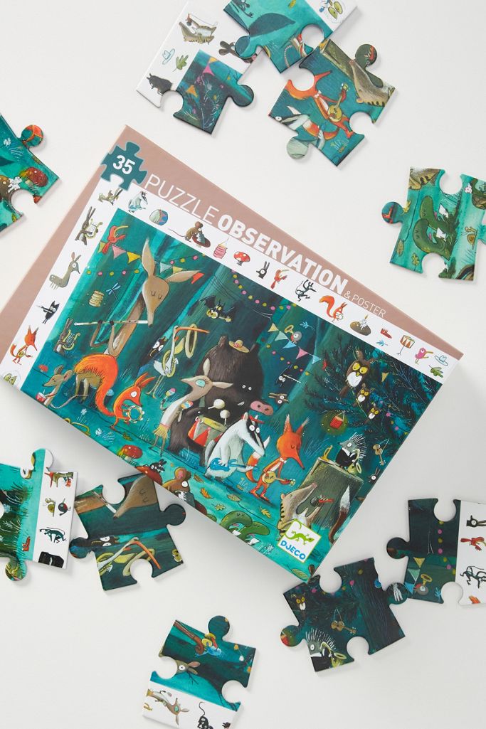 Animal Orchestra Observation Puzzle | Anthropologie