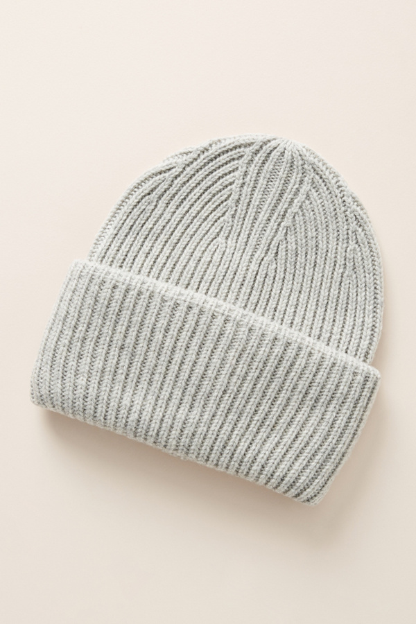 Chunky Ribbed Beanie Hat | Anthropologie UK