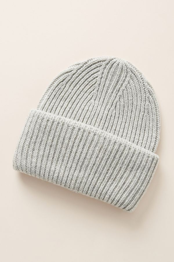 Chunky Ribbed Beanie Hat | Anthropologie UK