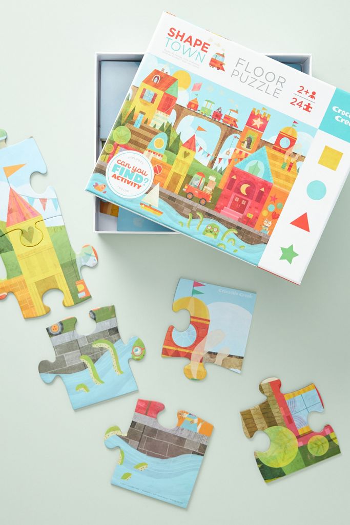 Shape Town Puzzle | Anthropologie