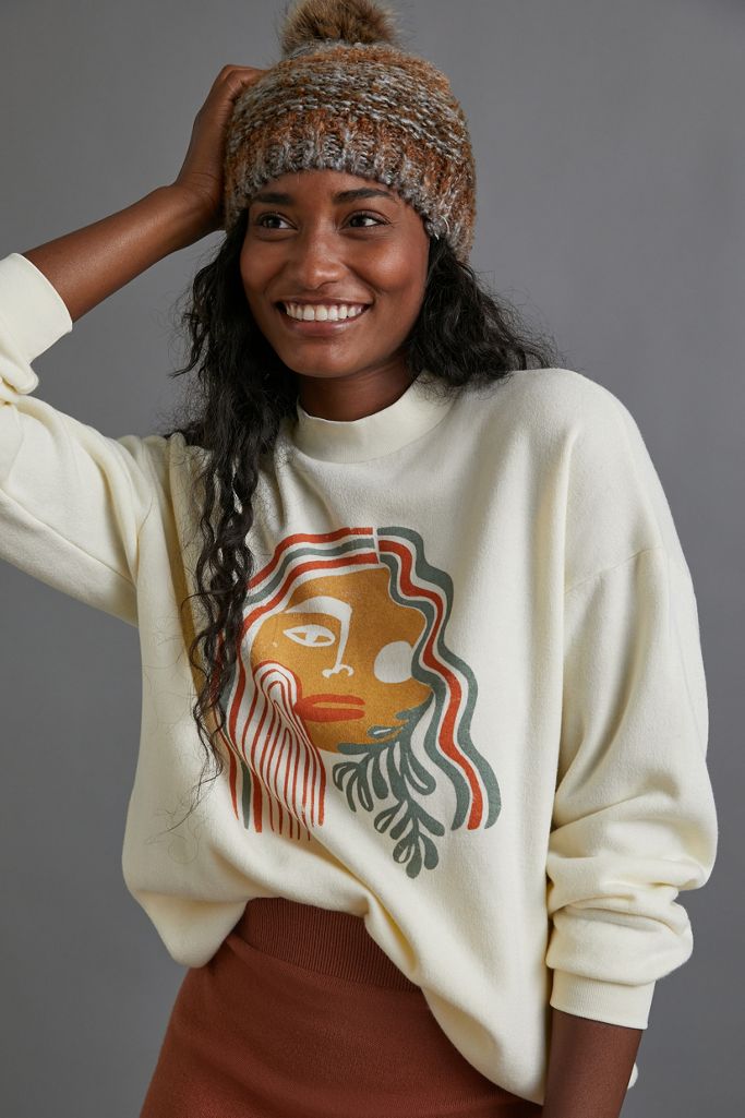Dazey LA Graphic Sweatshirt Tunic | Anthropologie