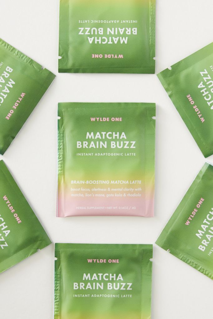 Wylde One Matcha Brain Buzz Adaptogenic Latte | Anthropologie