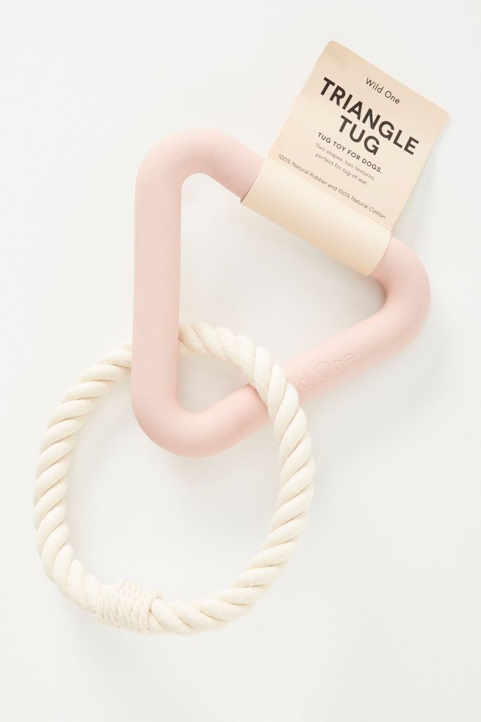 Wild One Triangle Tug Dog Toy | Anthropologie