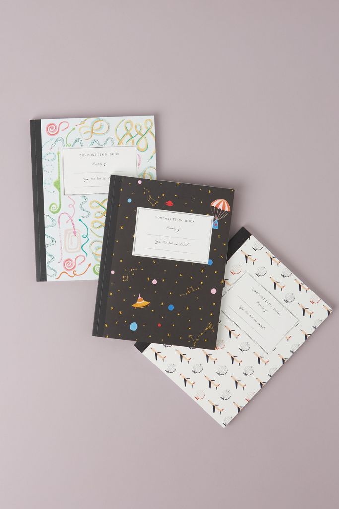 Kids Composition Notebooks, Set of 3 | Anthropologie