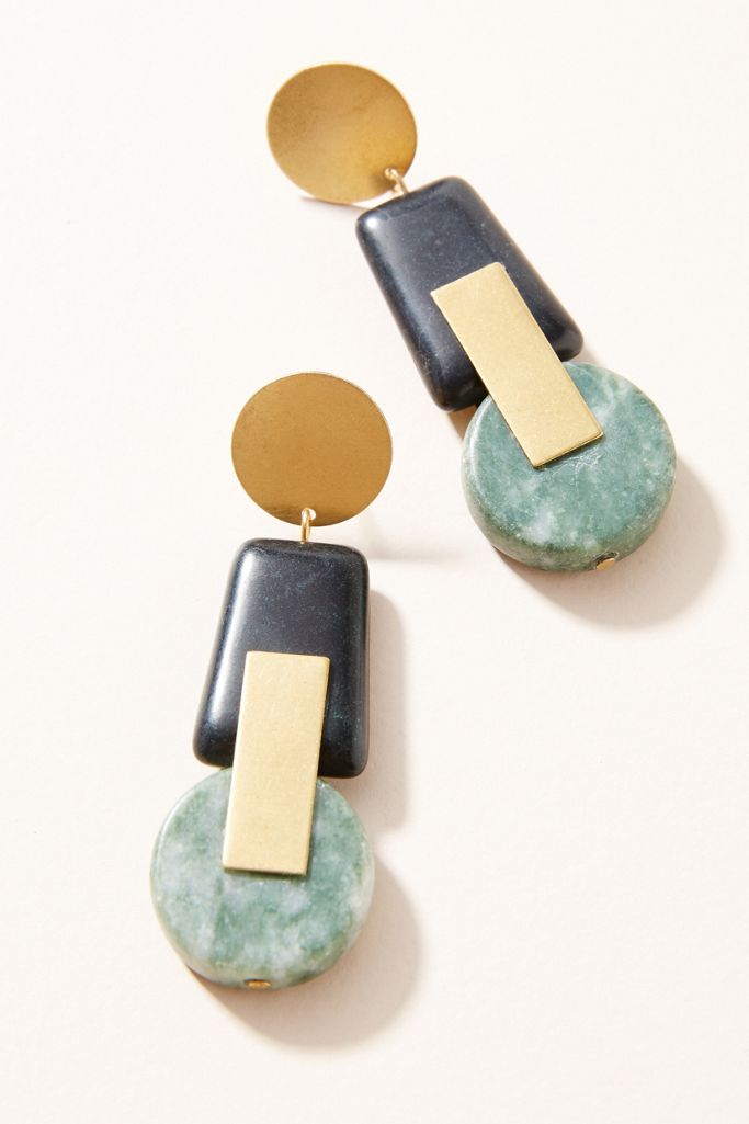 David Aubrey Sculptural Drop Earrings | Anthropologie