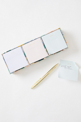Rifle Paper Co. Luisa Sticky Note Trio | Anthropologie