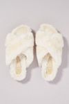 BC Footwear Triumph Faux Fur Slippers | Anthropologie