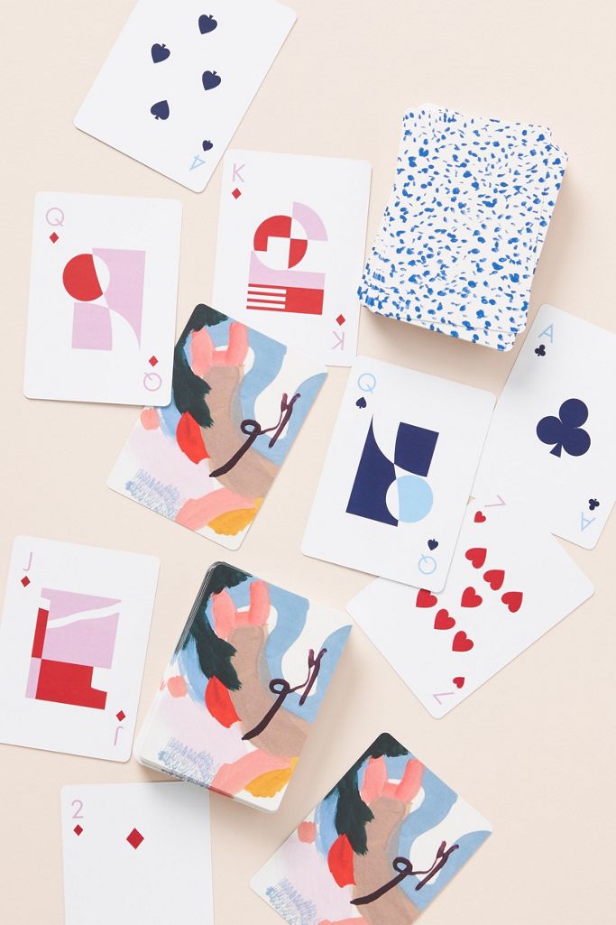 Moglea Frutti Playing Cards, Set of 2 | Anthropologie