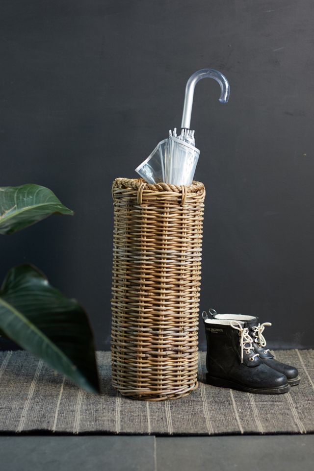 Rattan Umbrella Stand | Anthropologie