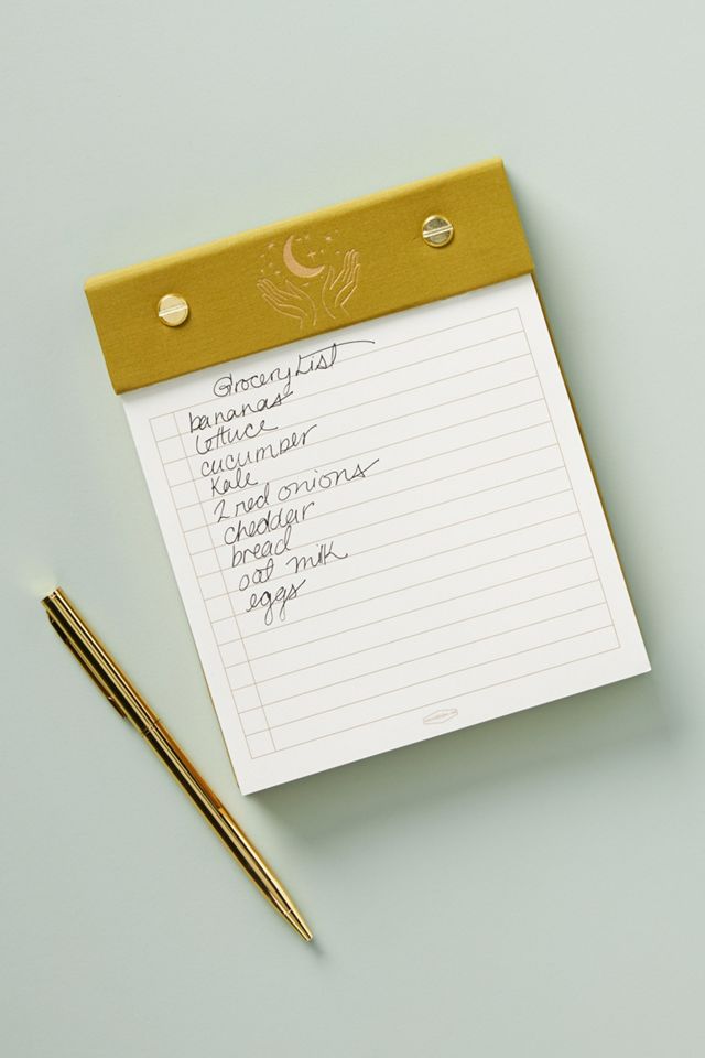 Celestial Notepad | Anthropologie