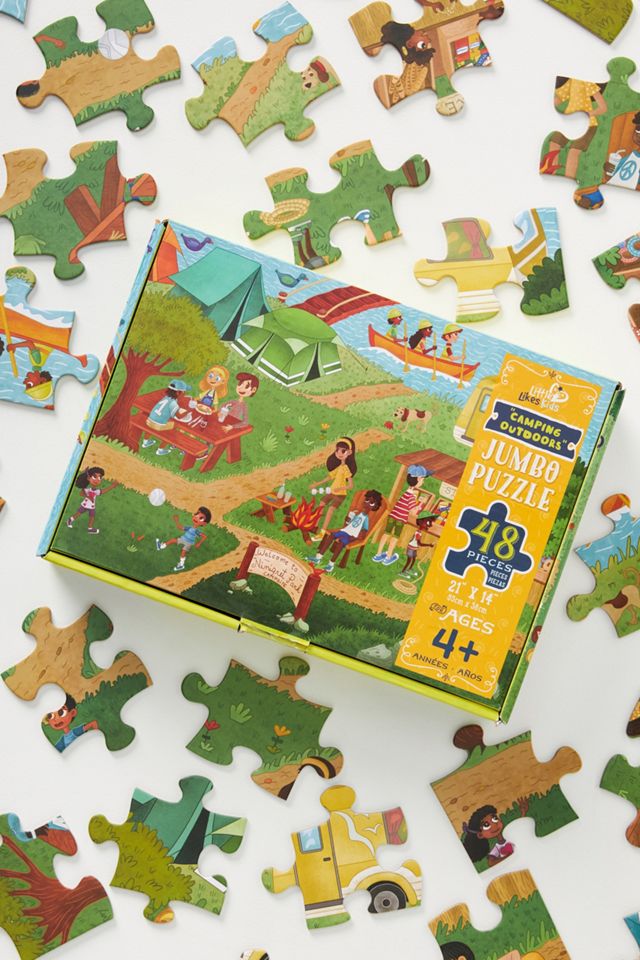 Camping Outdoors Puzzle | Anthropologie