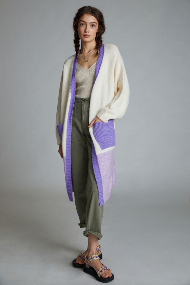 Ollie Colorblocked Cardigan | Anthropologie