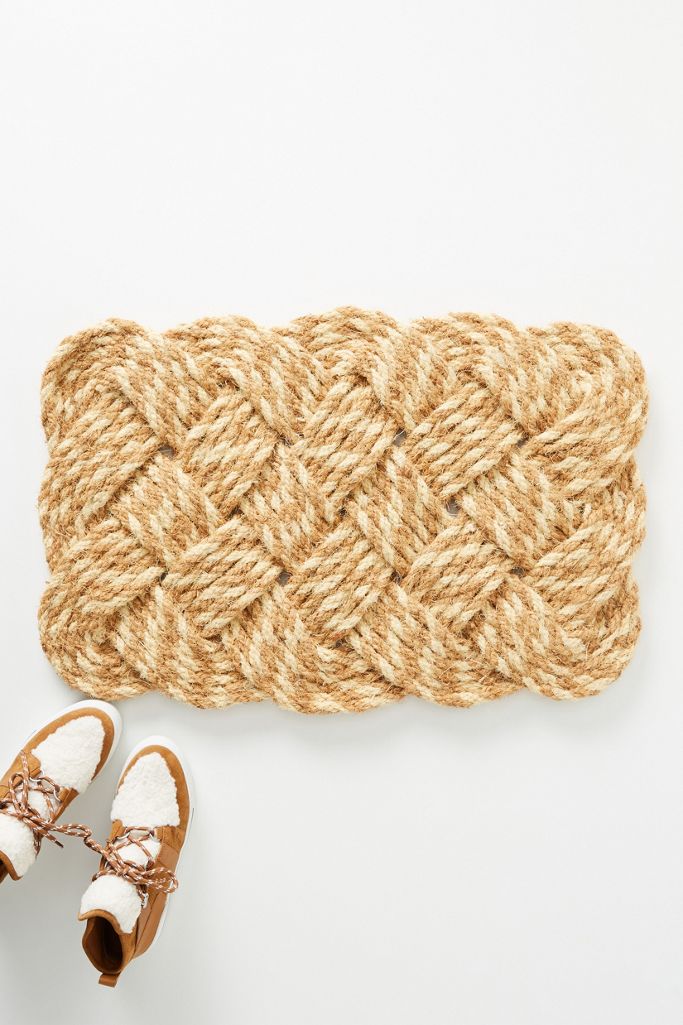 Braided Doormat | Anthropologie