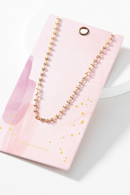 Petite Vine Chain Necklace | Anthropologie