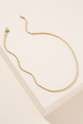 Heidi Rope Chain Necklace | Anthropologie