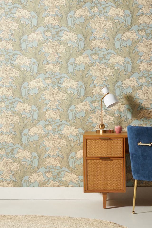 Siri Rose Wallpaper | Anthropologie