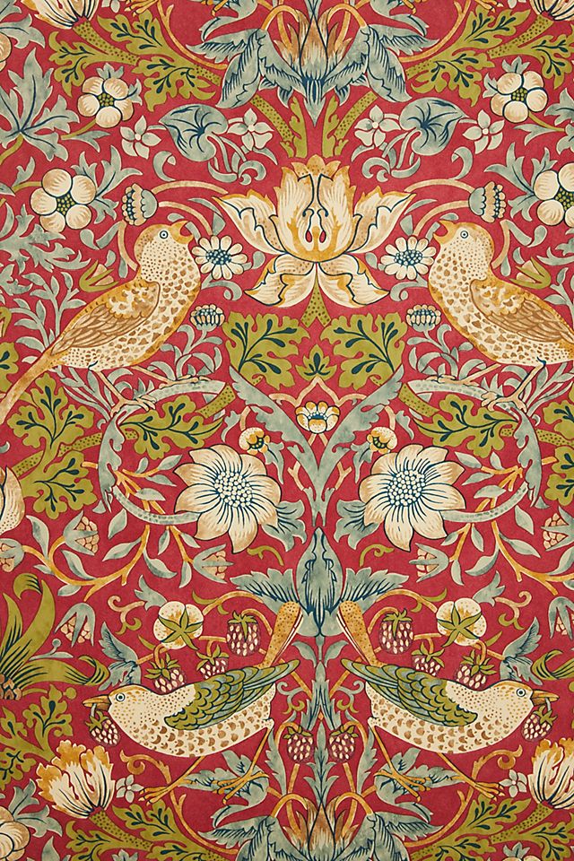 Strawberry Thief Wallpaper | Anthropologie Strawberry Thief Wallpaper | Anthropologie
