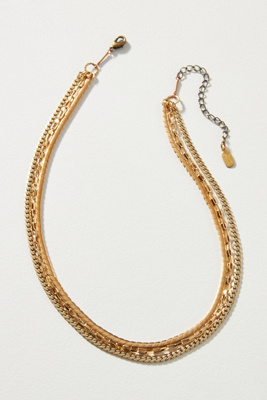 Anais Layered Chain Necklace | Anthropologie