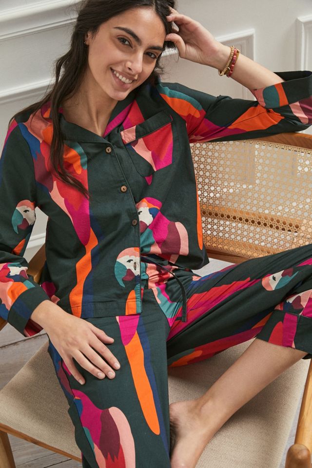 Farm Rio Macaw Pajama Set | Anthropologie