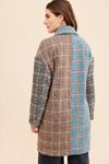 Glamorous Colorblock Plaid Coat | Anthropologie