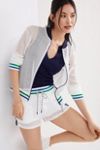 Splits59 Striped Mesh Jacket | Anthropologie