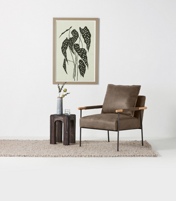 Atticus Leather Chair | Anthropologie
