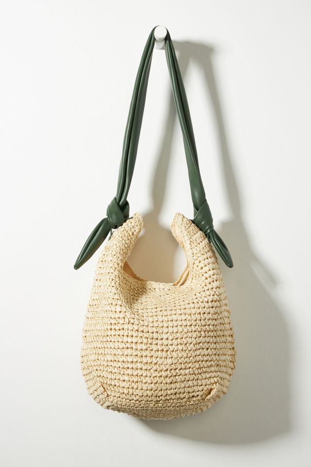 Raffia Shoulder Bag | Anthropologie
