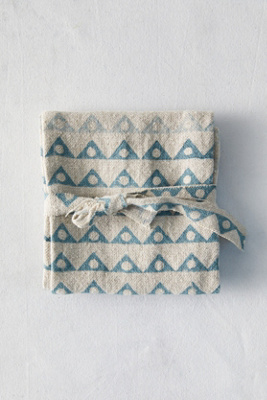 Angles + Spheres Linen Napkin | Anthropologie