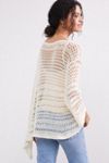 Woven One-Shoulder Poncho | Anthropologie