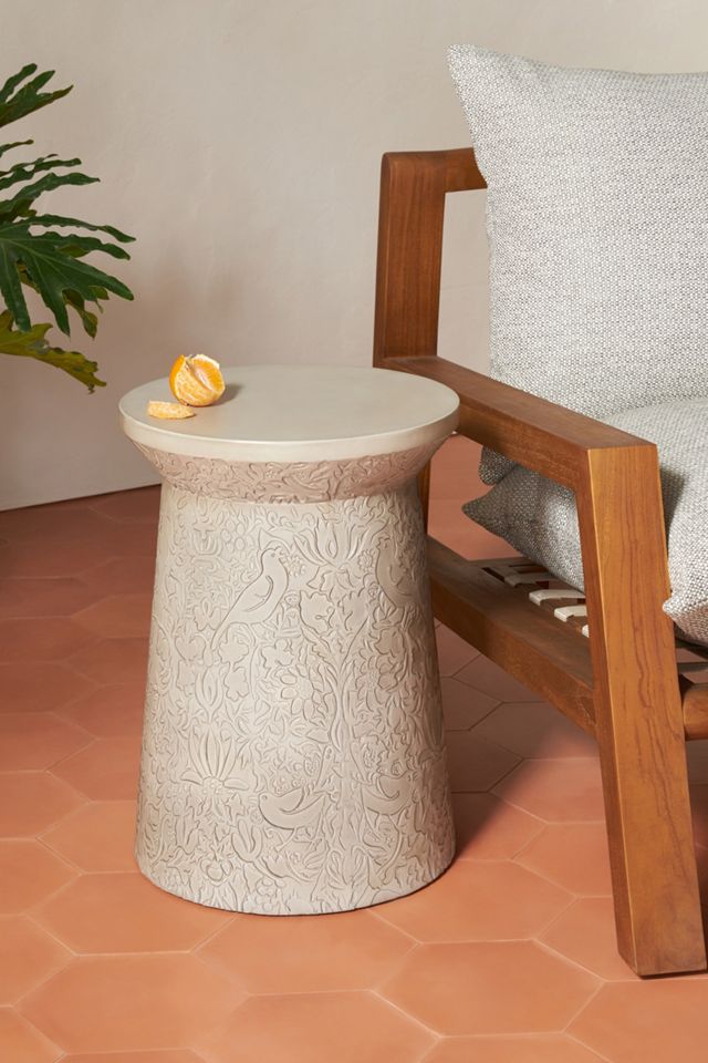 Strawberry Thief Indoor/Outdoor Side Table | Anthropologie