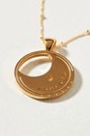Jane Win Moon & Back Pendant Necklace | Anthropologie