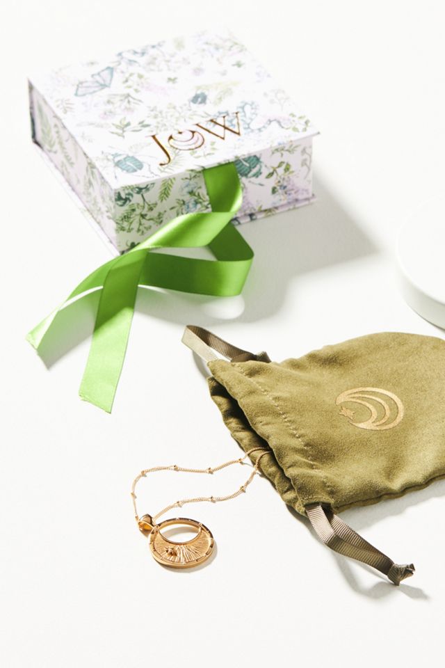 Jane Win Moon & Back Pendant Necklace | Anthropologie